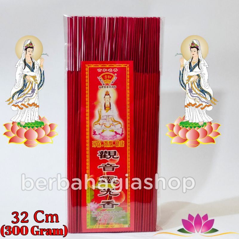 Jual Hio Dupa Warna Merah Halus Pendek Ukuran 32 Cm Isi 300 Gram (3 Ons ...