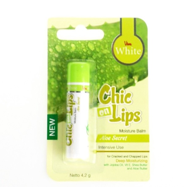 Jual Viva White Moisture Balm Chic On Lips | Shopee Indonesia