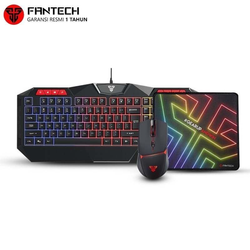 Jual Keyboard Fantech P31 3 in 1 Combo Gaming | Shopee Indonesia