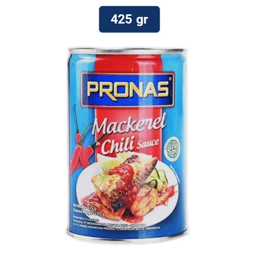 Jual Pronas Makanan Kaleng Mackerel Saus Cabai 425 gr | Shopee Indonesia