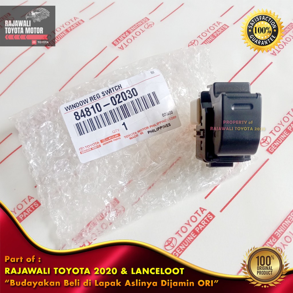 Jual Tombol Saklar Kiri Power Window Jendela Kijang Kapsul, Great ...