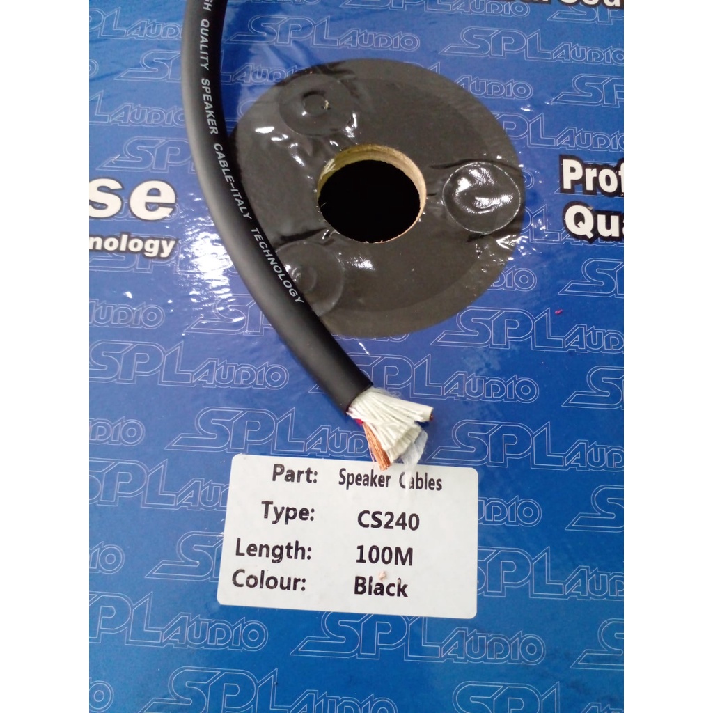 Jual KABEL SPEAKER SPL AUDIO 2 X 4 MM CS-240 Kabel Speaker Isi 2 X 4MM | Shopee Indonesia