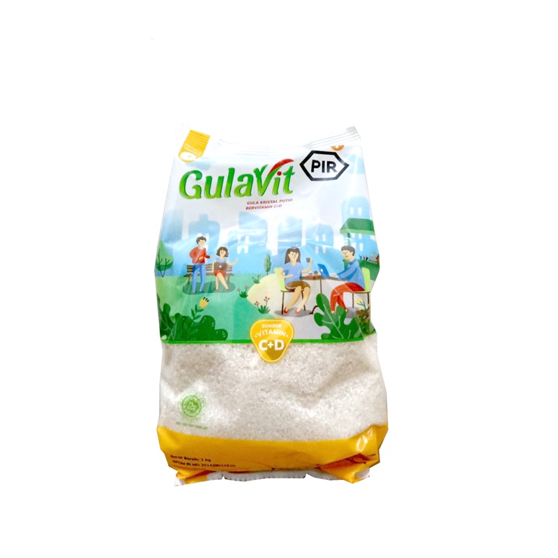 Jual Gula Pasir 1kg Putih Bersih Gulavit Sugar Premium Gula Kristal ...