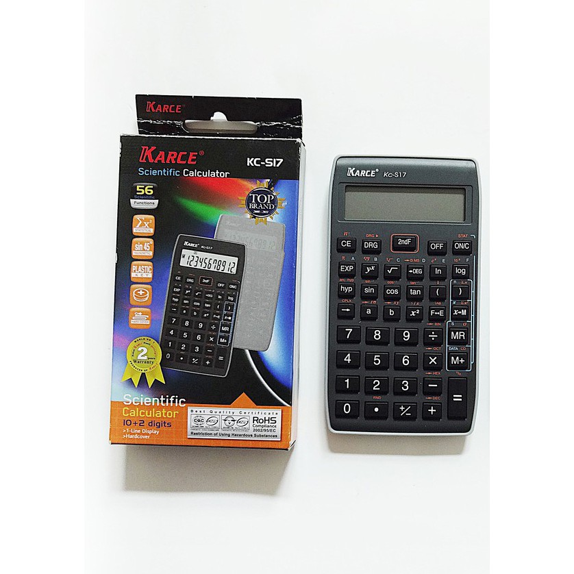 Jual SCIENTIFIC CALCULATOR / KALKULATOR ILMIAH MERK KARCE | Shopee ...