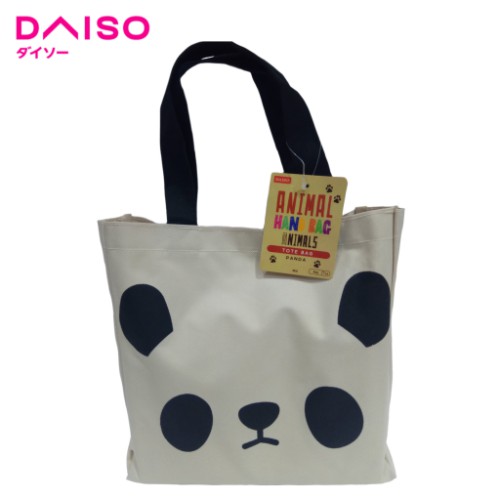 Jual Daiso Tote Bag -Panda- | Shopee Indonesia