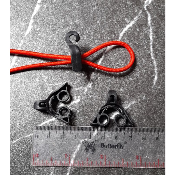 Jual cord lock hook - stopper tali kait tas tenda tarp trekking pole ...