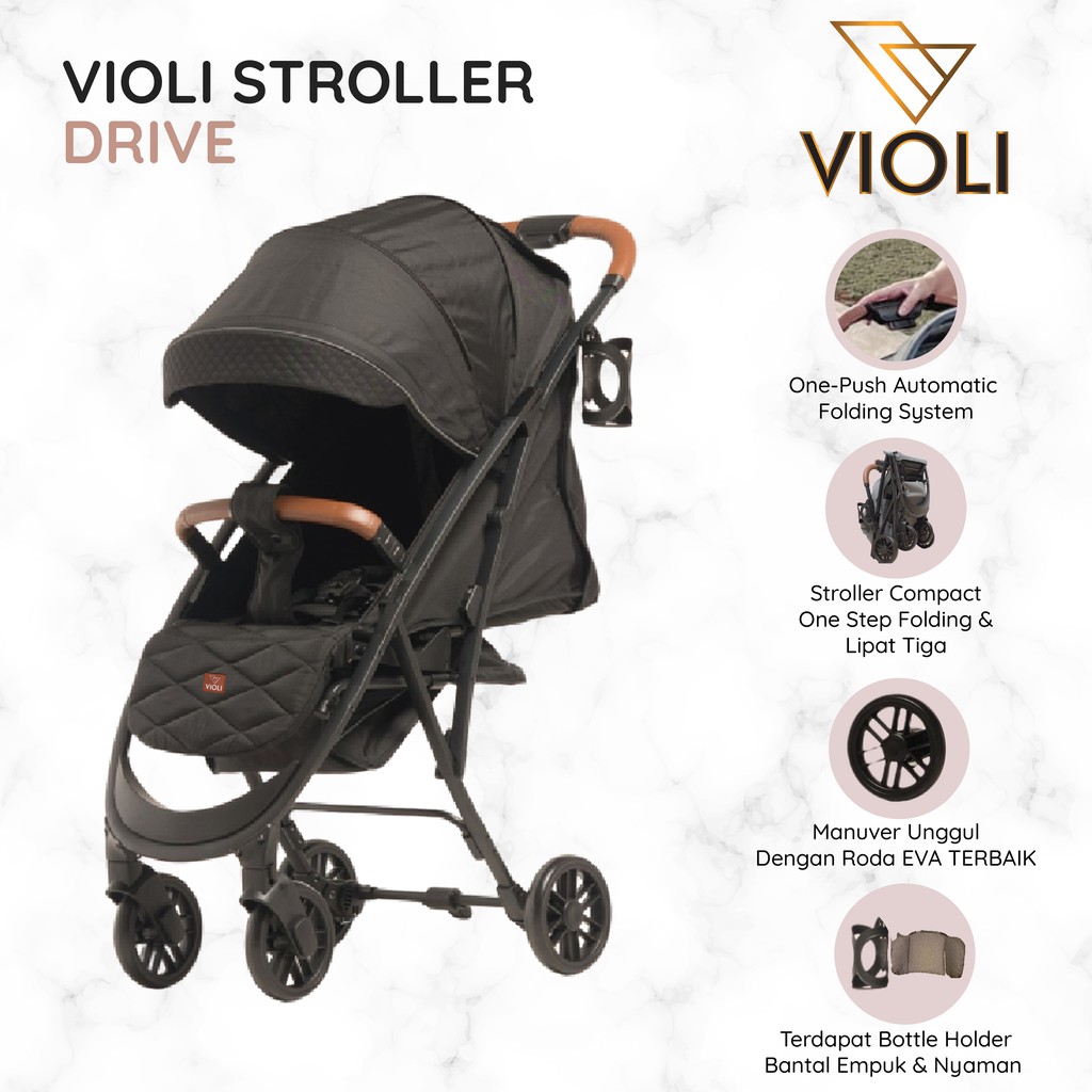 Jual Violi Stroller : Violi Drive + ASURANSI - Stroller Baby Bayi Anak ...