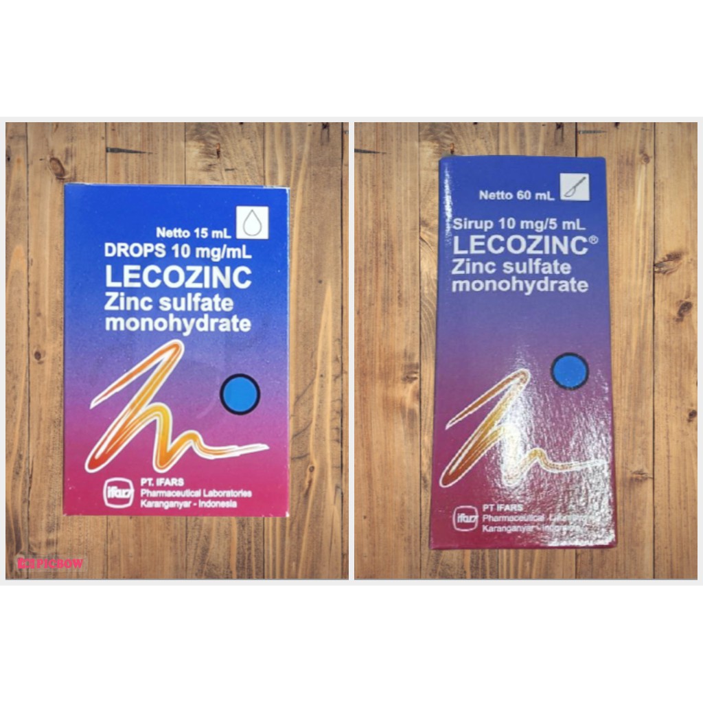 Jual LECOZINC SYRUP // DROP | Shopee Indonesia