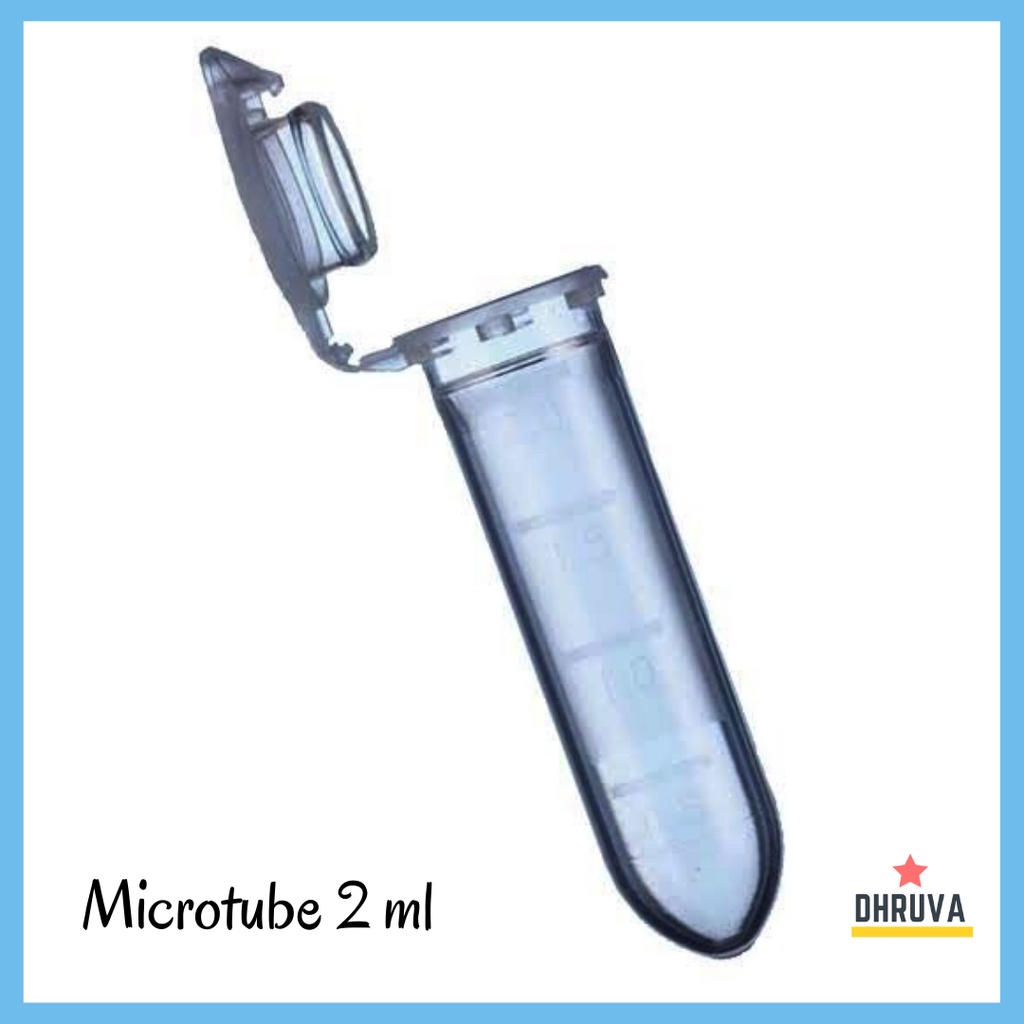 Jual Microtube 2 ml Steril 500 pcs EXTRAGENE Sample Cup 2 ml Centrifuge ...