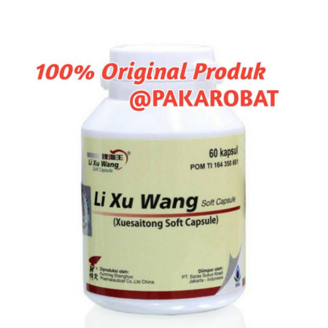 Jual Li Xu Wang Soft Capsule isi 60 kapsul (Botol)- Obat Jantung dan ...