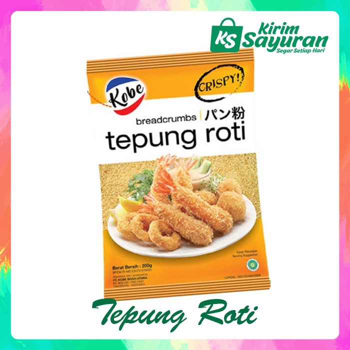 Jual TEPUNG ROTI - PANIR KOBE CRISPY BREADCRUMBS (200 gr) | Shopee ...
