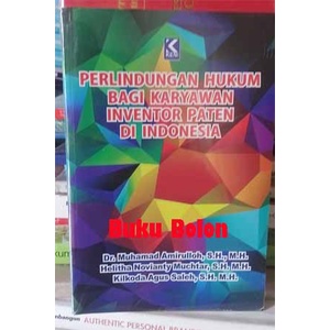 Jual Buku Perlindungan Hukum Bagi Karyawan Inventor Paten Di Indonesia | Shopee Indonesia
