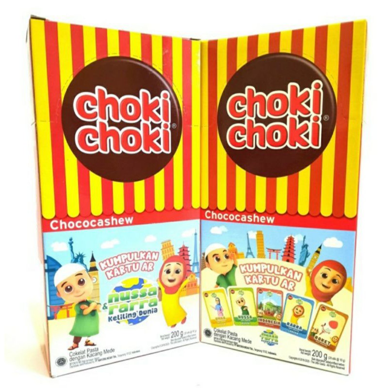 Jual Choki Choki Chococashew, 20 pcs @10 gram | Shopee Indonesia