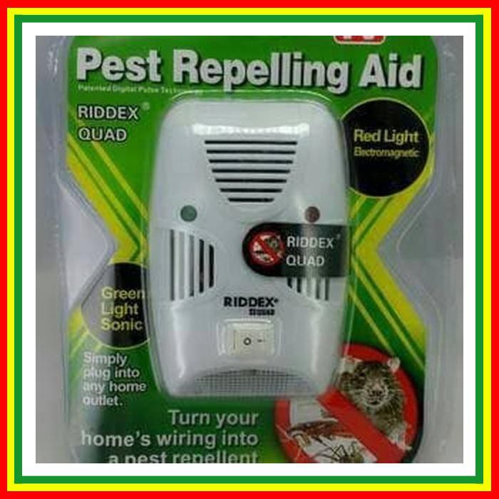 Jual RIDDEX QUAD ELEKTRIK DOUBLE POWER PENGUSIR NYAMUK TIKUS KECOA ...