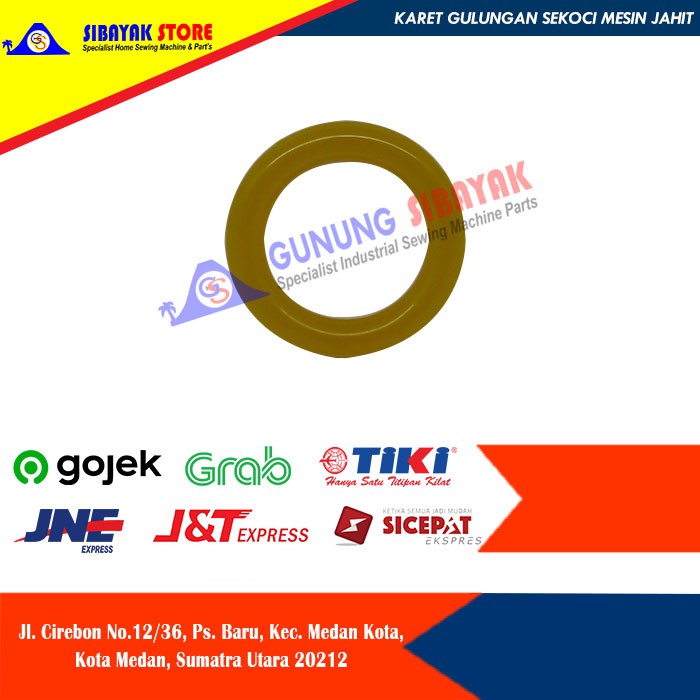 Jual Karet Spool/karet pemalet/Gulungan Sepul Benang Mesin Jahit ...