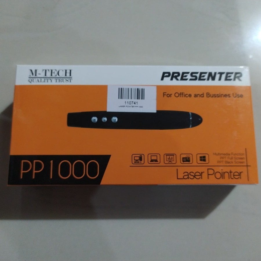 Jual M-Tech Wireless Red Laser Pointer Presenter Presentasi Remote GRC ...