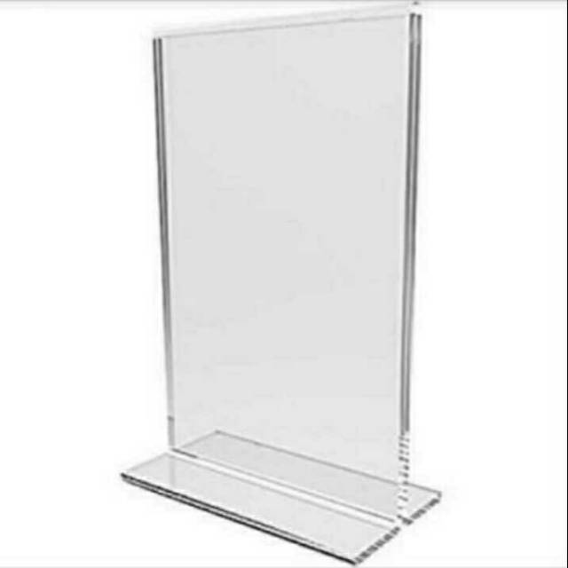 Jual akrilik acrylic display lipat meja kertas a4 | Shopee Indonesia