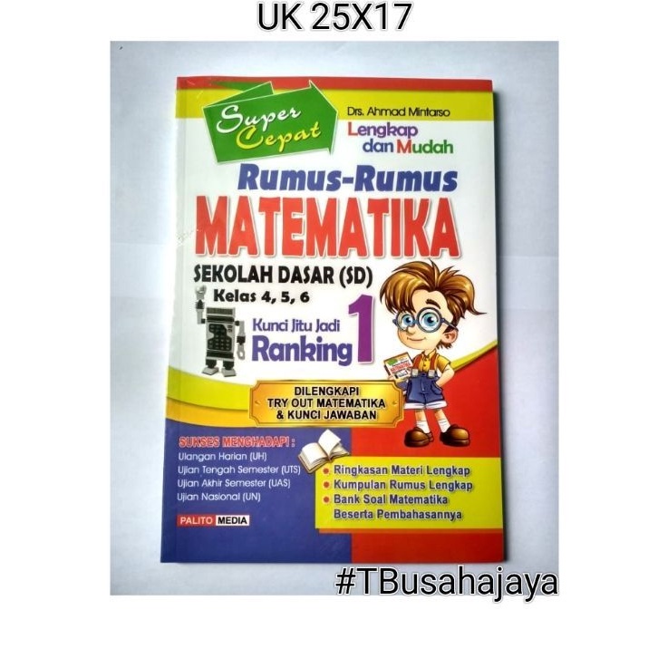 Jual RUMUS RUMUS MATEMATIKA UNTUK ANAK SEKOLAH DASAR | Shopee Indonesia