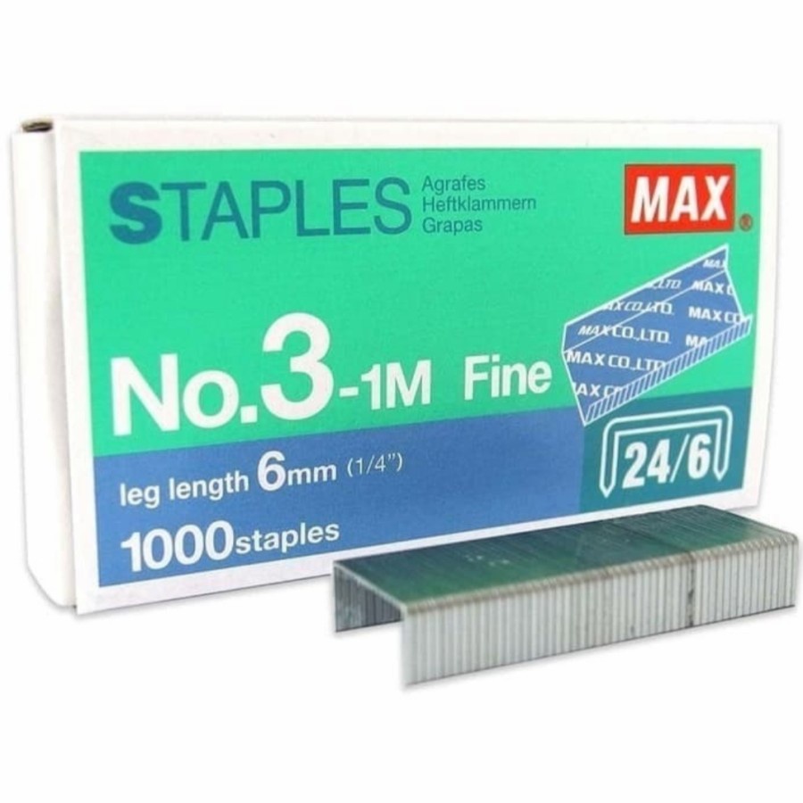 Jual Isi Staples MAX Besar No 3 | Shopee Indonesia
