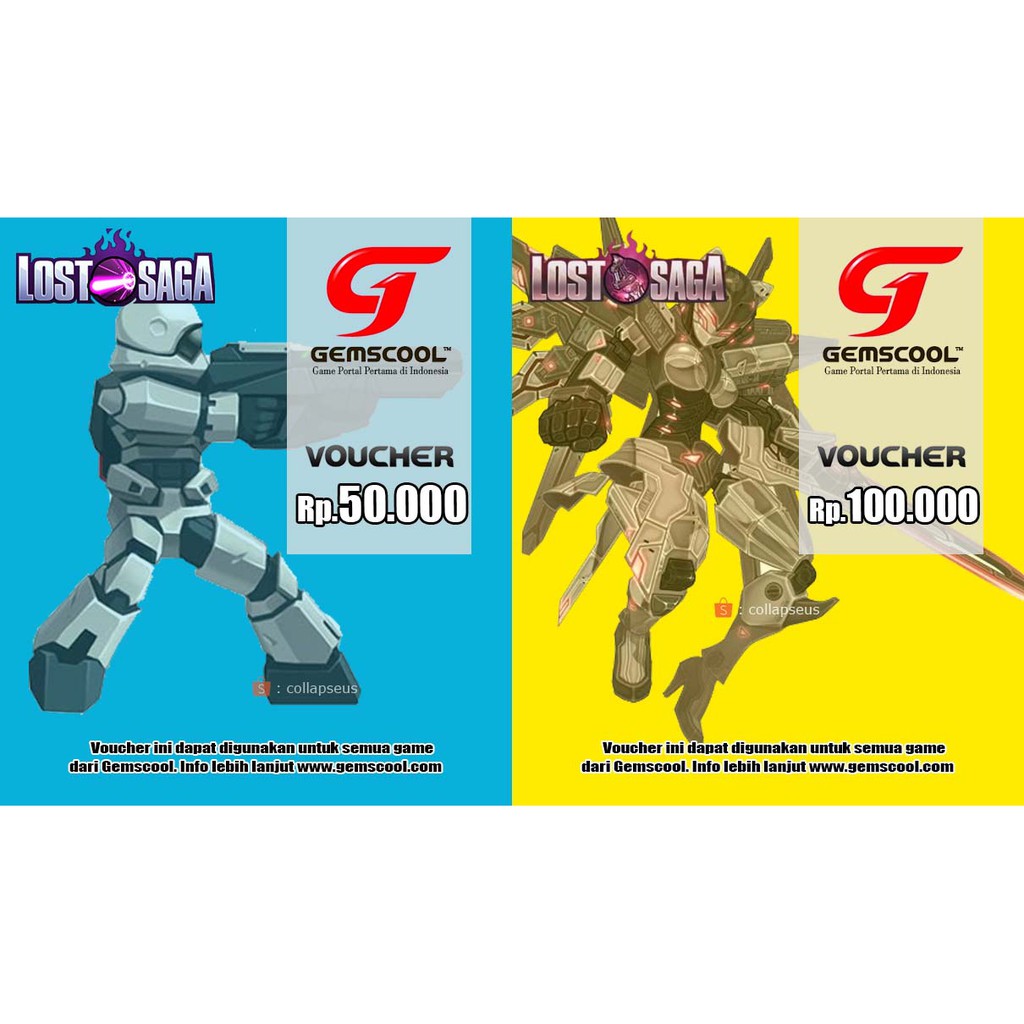 Jual Voucher Gemscool - Lostsaga / Luna Onlen / Atlantica | Shopee ...