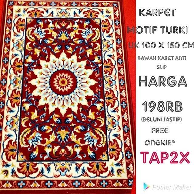 Jual Karpet motif turki | Shopee Indonesia