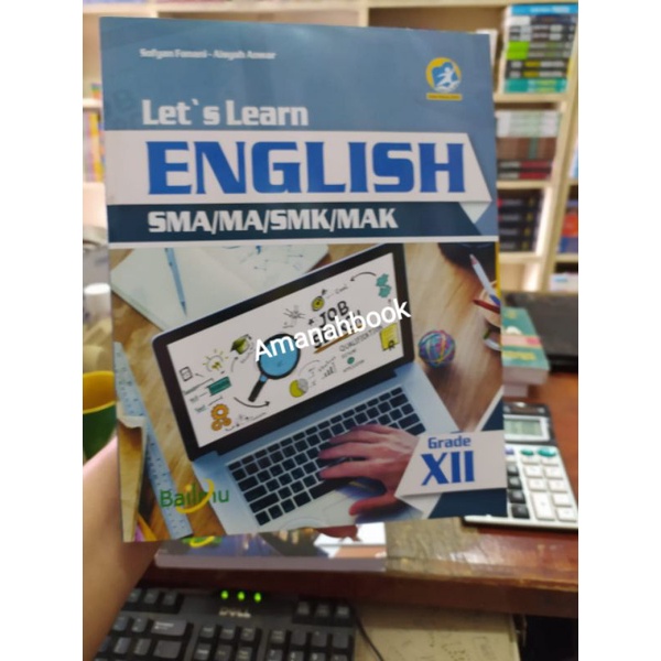 Jual Buku Lets Learn English Bahasa Inggris SMA Kelas 12 K13 Revisi Bailmu | Shopee Indonesia