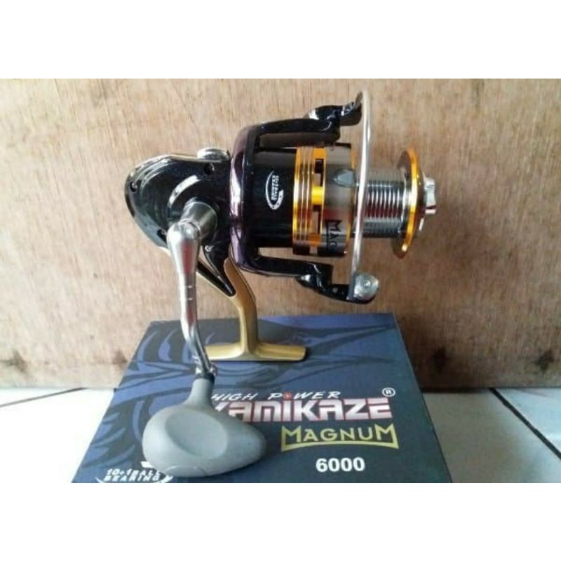Jual Reel Kamikaze Magnum 6000 Spining | Shopee Indonesia
