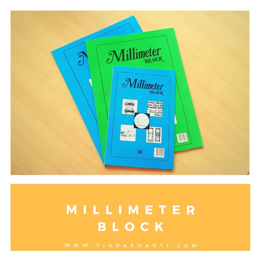 Jual Buku Milimeter Block ukuran Folio TIARA | Shopee Indonesia