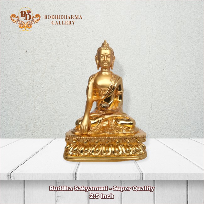 Jual Patung Rupang Arca Logam Buddha Sakyamuni 2.5 Inch Super Quality ...