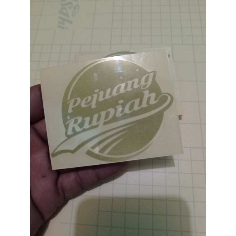 Jual STIKER CUTTING STICKER PEJUANG RUPIAH | Shopee Indonesia