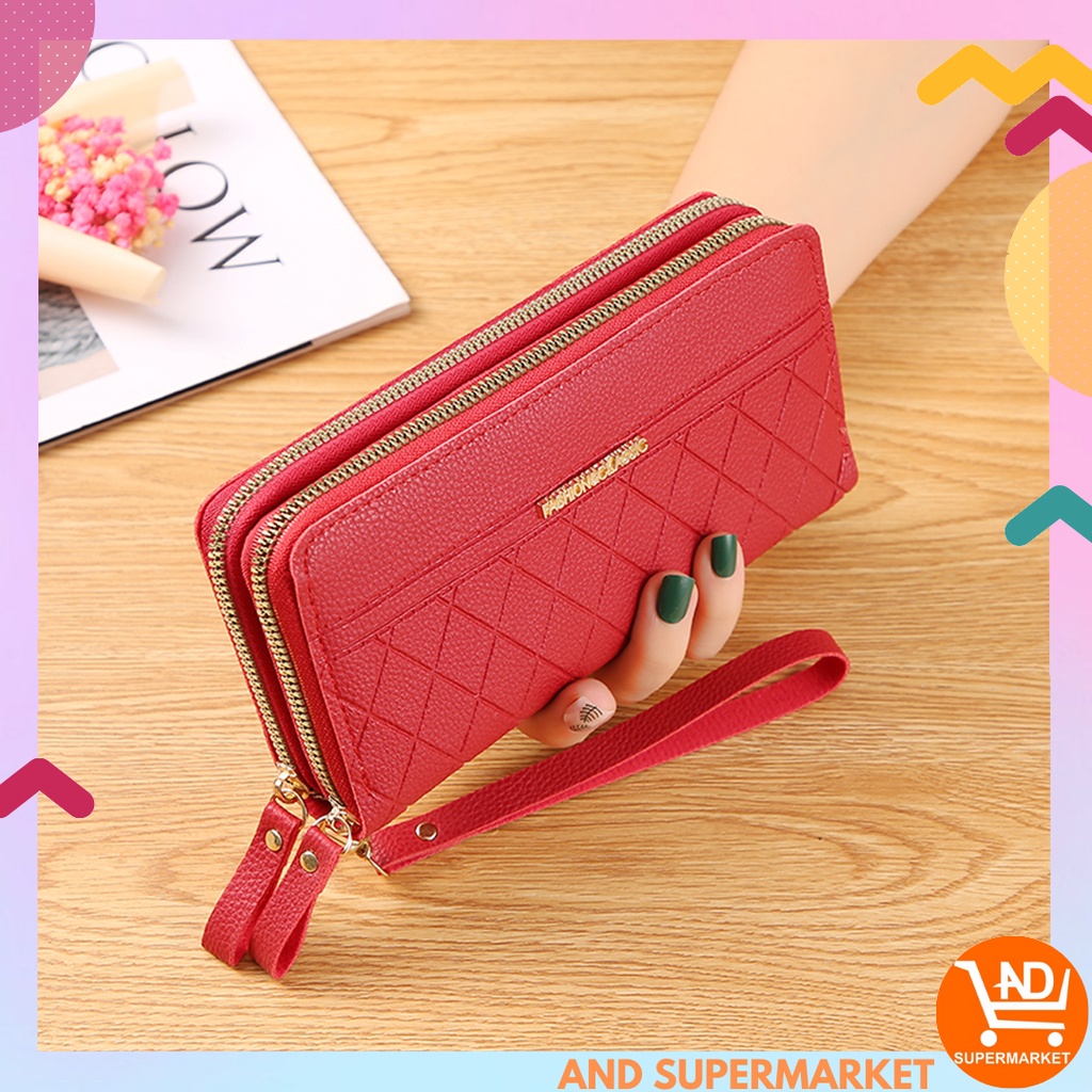 Jual Dompet Panjang Wanita Zipper Dompet Cewek Kekinian Import Fashion ... Jual Dompet Panjang Wanita Zipper Dompet Cewek Kekinian Import Fashion ...
