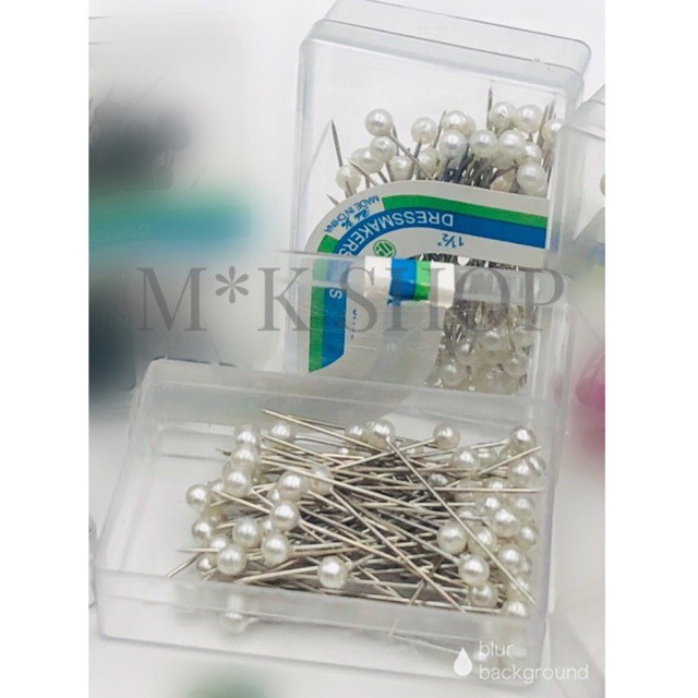 Jual Jarum pentul dressmaker warna Putih mutiara | Shopee Indonesia