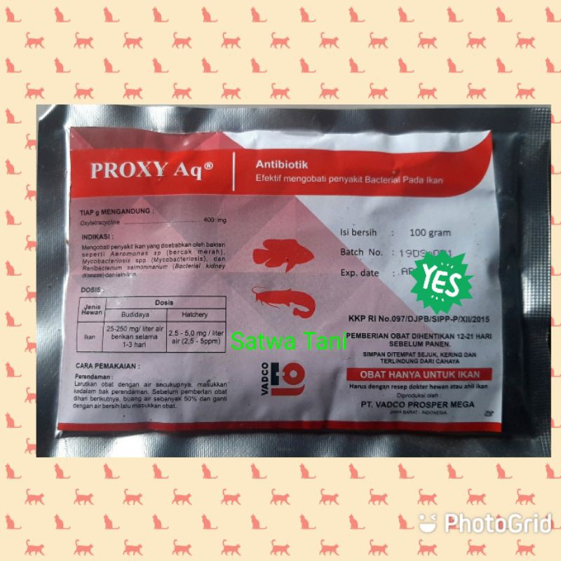 Jual Proxy Aq (obat bakteri ikan dan udang) | Shopee Indonesia