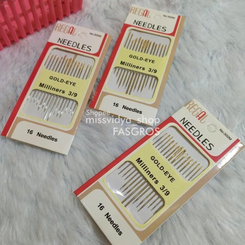 Jual Jarum Jahit Gold Eye | Good Quality | Shopee Indonesia