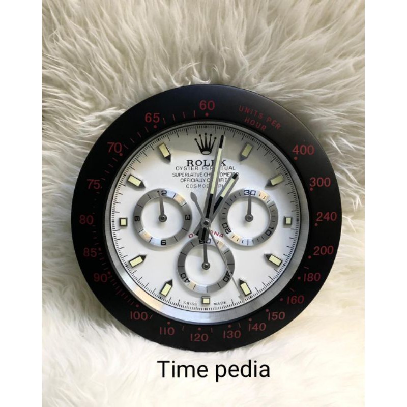 Jual Jam Dinding Rolex Daytona Oyester Perpetual | Shopee Indonesia
