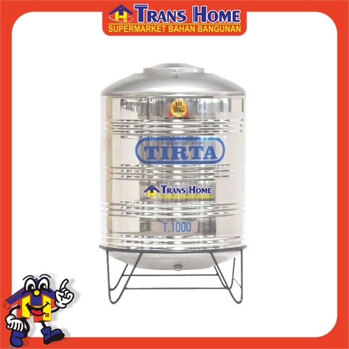 Jual Tandon Air / Toren Air Tirta Stainless T 1000 - 960 Liter Dengan ...