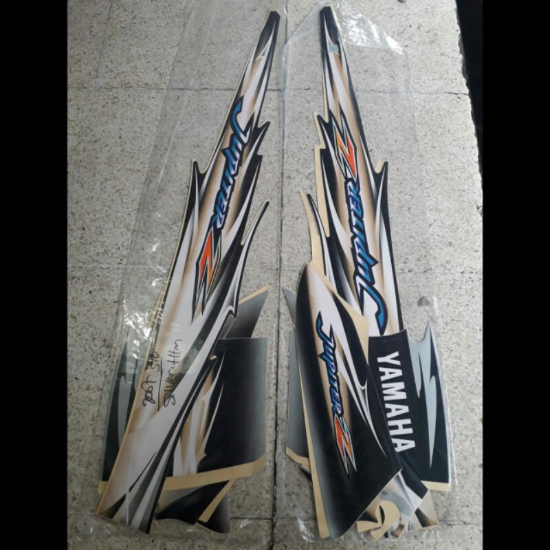 Jual (BISA COD) Striping Les Lis Jupiter Z CW 2007 Merah hitam hitam ...