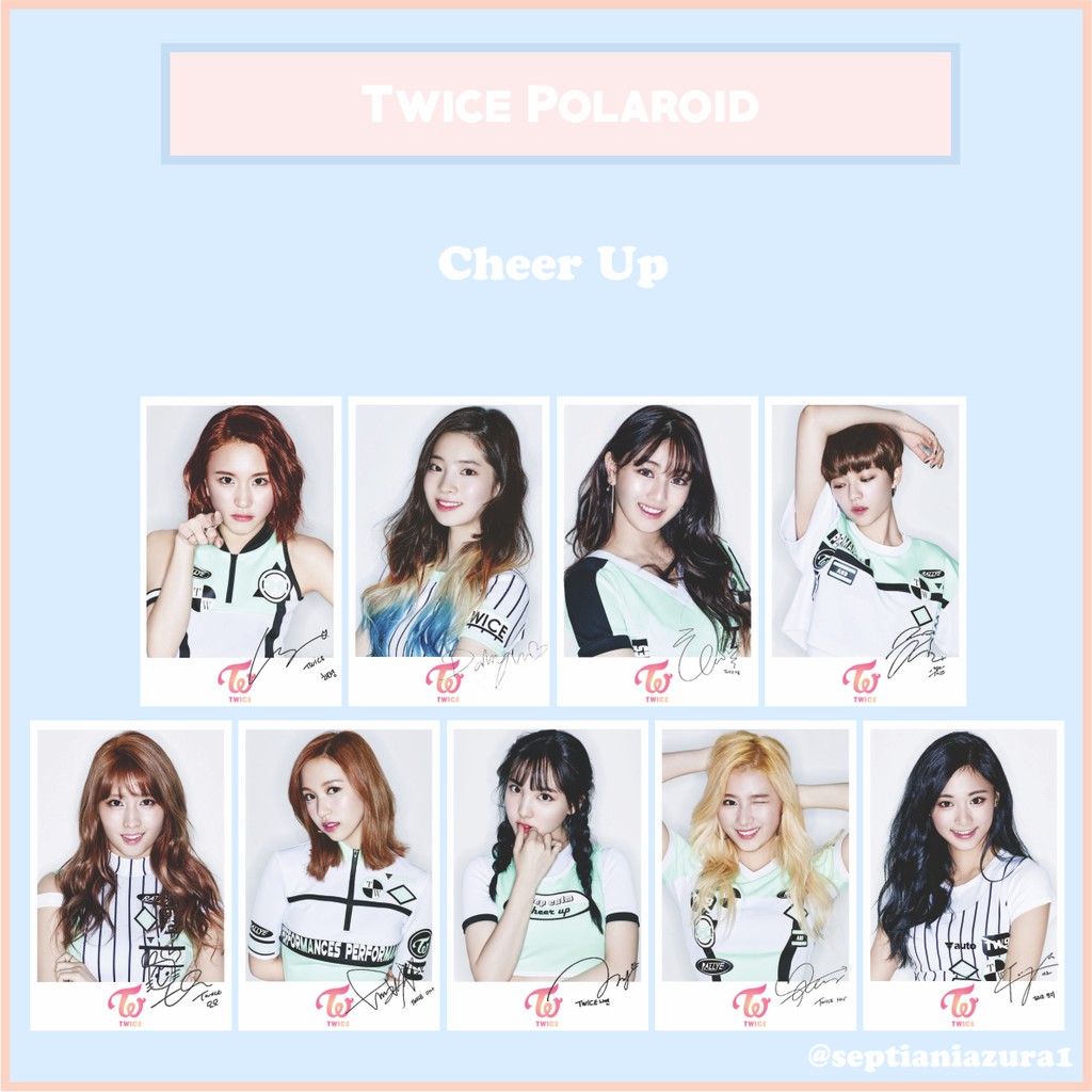 Jual Twice Polaroid : Cheer Up ( Page Two ) | Shopee Indonesia