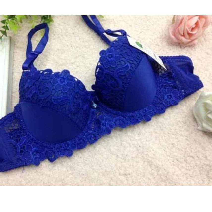 Jual SER Bra Wanita Hearling Brokat Kawat Cup A belle wear 313≛ (Model ...