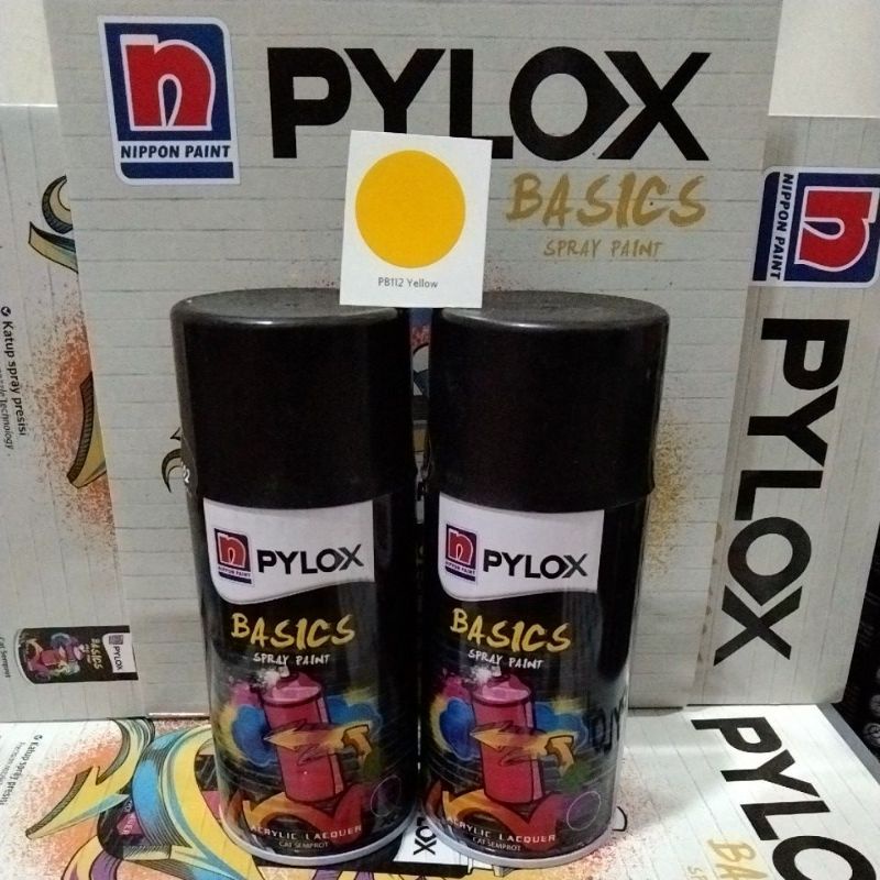 Jual PYLOX Basics PB 112 Yellow 300cc | Shopee Indonesia