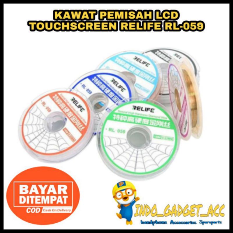 Jual KAWAT PEMISAH LCD TOUCHSCREEN RELIFE RL-059 | Shopee Indonesia