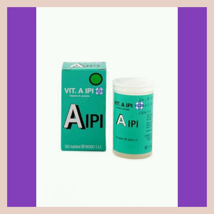 Jual VITAMIN A IPI ISI 50 TABLET | Shopee Indonesia