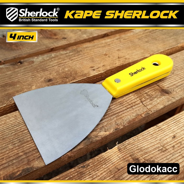 Jual Kape 4 inch Sherlock Putty Knife Scraper | Shopee Indonesia