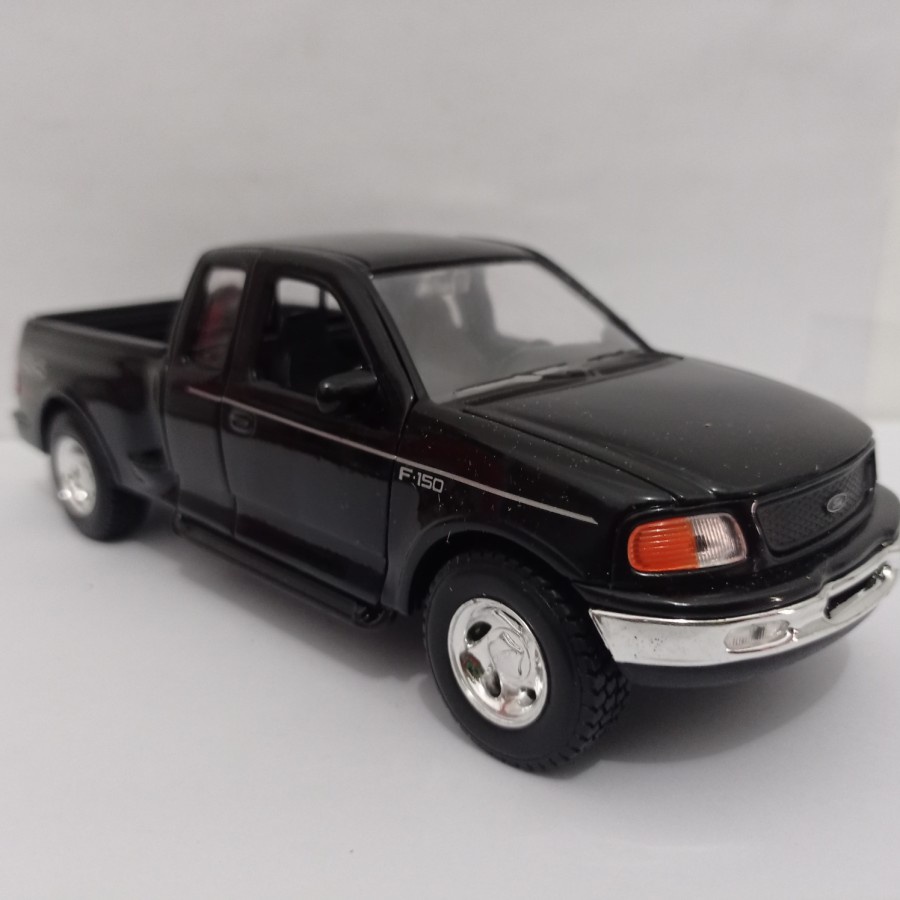Jual DIECAST FORD F-150 FLARESIDE SUPERCAB PICK UP 4X4 WELLY SKALA 1:24 ...