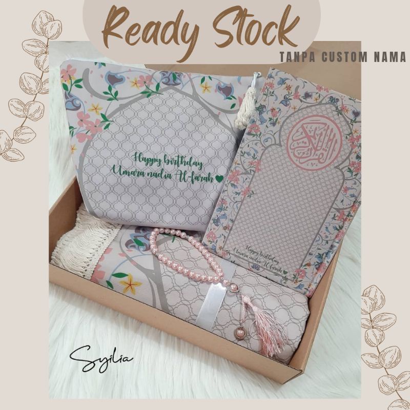 Jual READY STOCK Paket seserahan / perlengkapan alat sholat Mukena ...