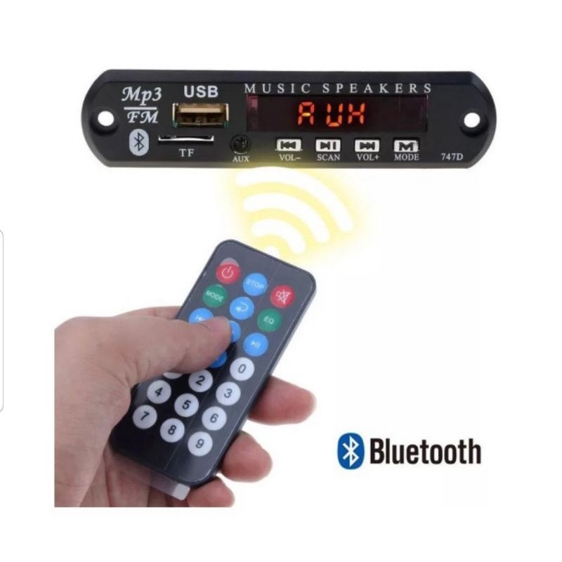 Jual KIT MP3 BLUETOOTH USB 12 V PLUS REMOT | Shopee Indonesia