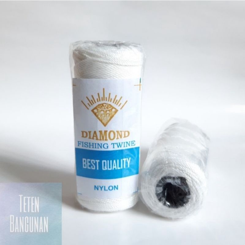 Jual Benang Nylon/benang tukang/ benang bangunan putih gulungan besar ...