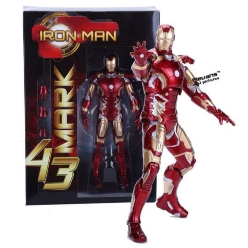 Jual IRON MAN MARK 43 XLlll AVENGERS ACTION FIGURE | Shopee Indonesia