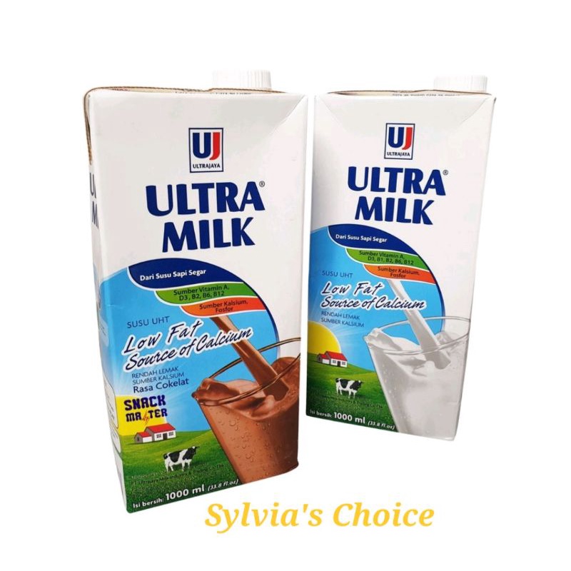 Jual Ultra Milk LowFat 1000ml | Shopee Indonesia