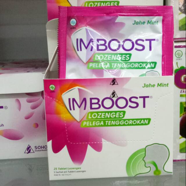 Jual Imboost Lozenges 25's box | Shopee Indonesia